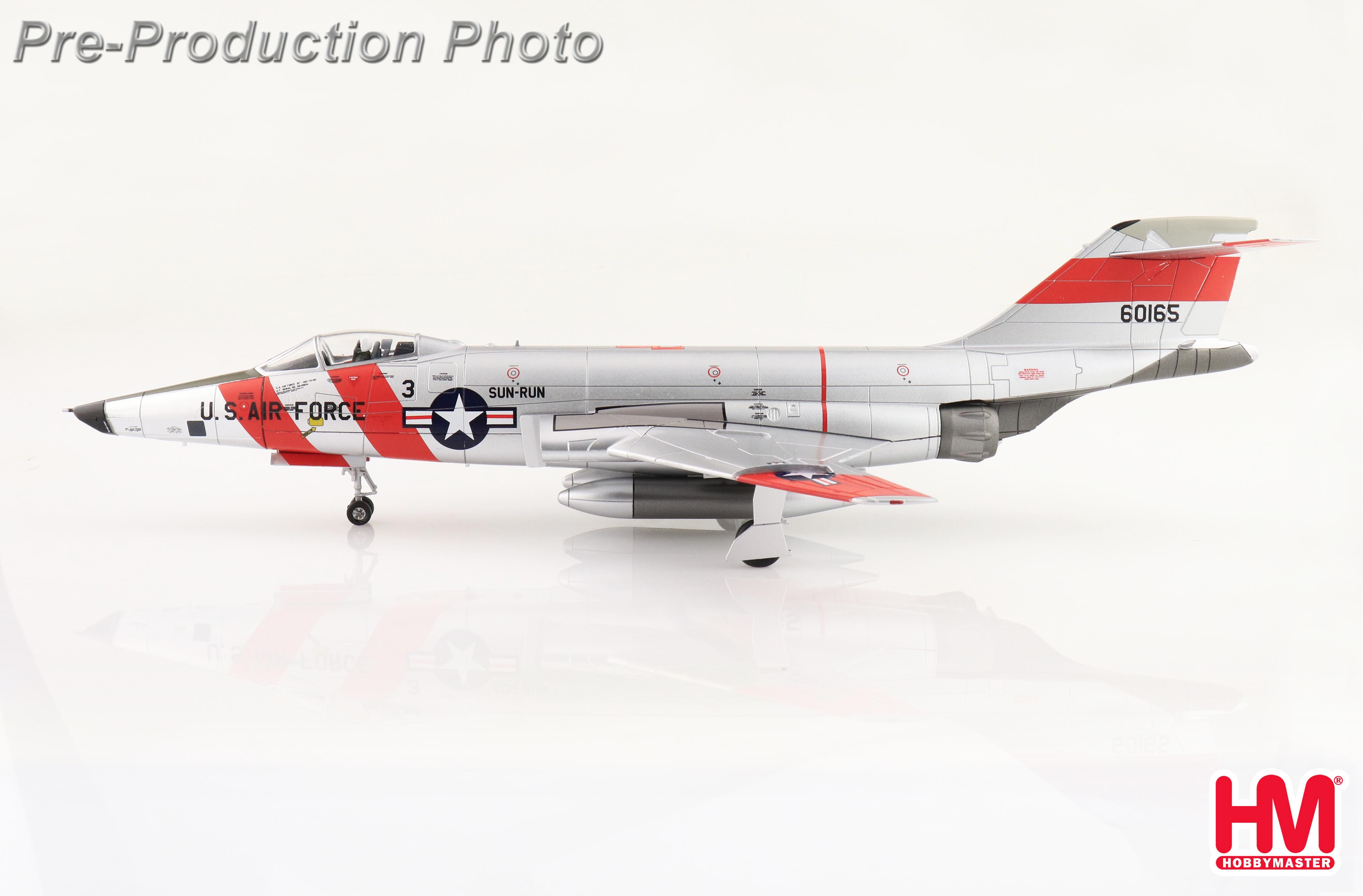 RF-101C 'Operation Sun Run' 60165, 363rd TRW, 27th Nov, 1957